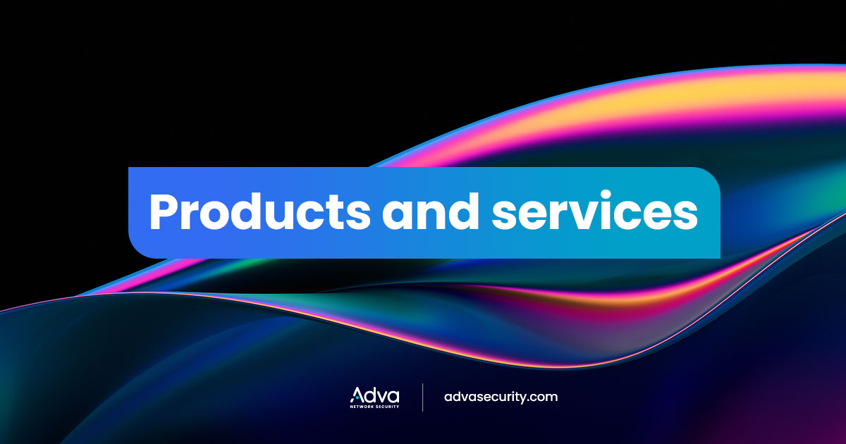 Products and services