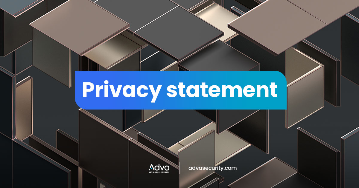 Privacy statement
